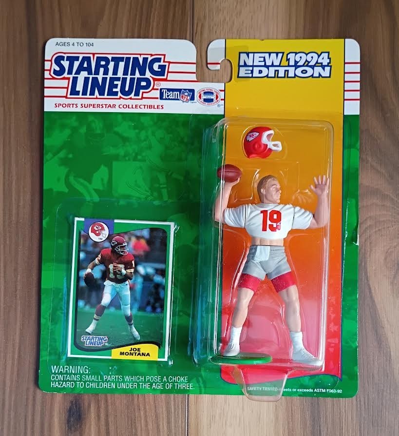 SEALED KANSAS CITY CHIEFS 1988 - 2000 Starting Lineup NFL Football ...