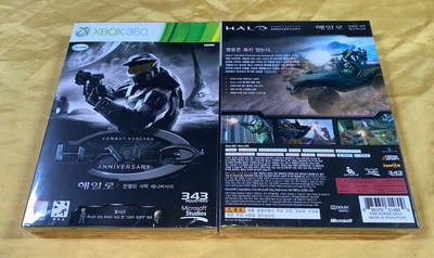 2x Halo: Combat Evolved Anniversary (Korean) New Sealed Korea NTSC-J ...