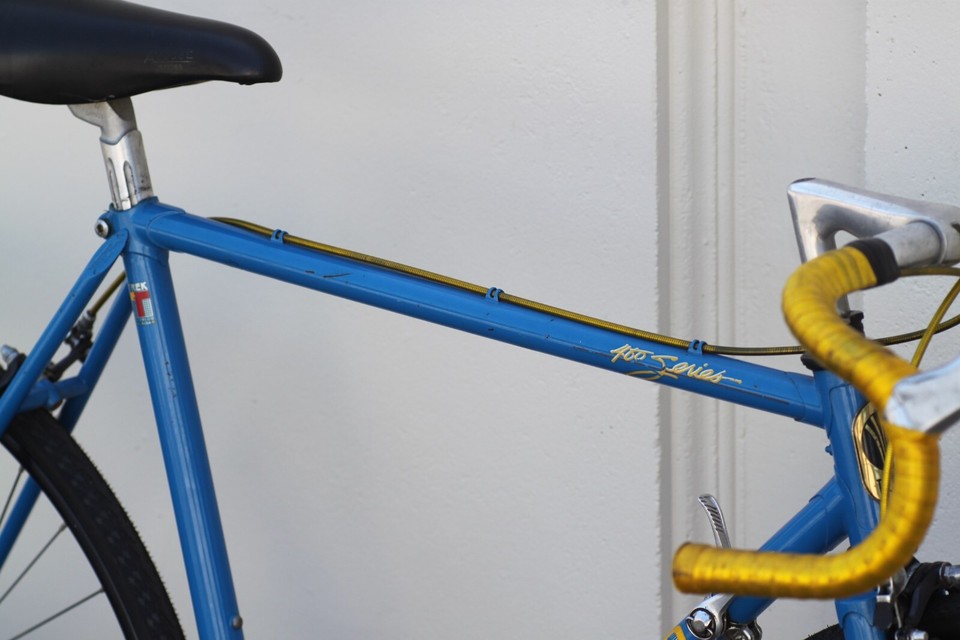 Trek 460 Vintage Tange Steel Touring Road Bike with New Tires blue ...