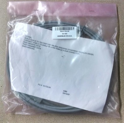 AMX CC-232-STANDARD Serial Communication Cable, standard RS-232 FG10 ...