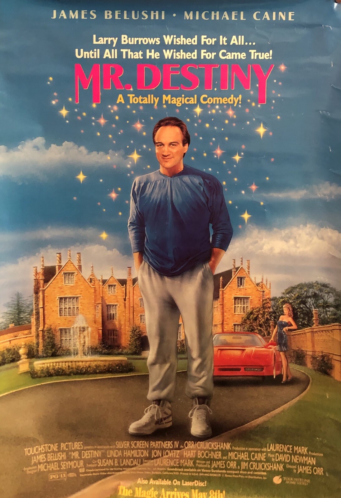 Vintage Original Mr. Destiny 26 X 40 Movie Poster (1990) Jim Belushi | eBay