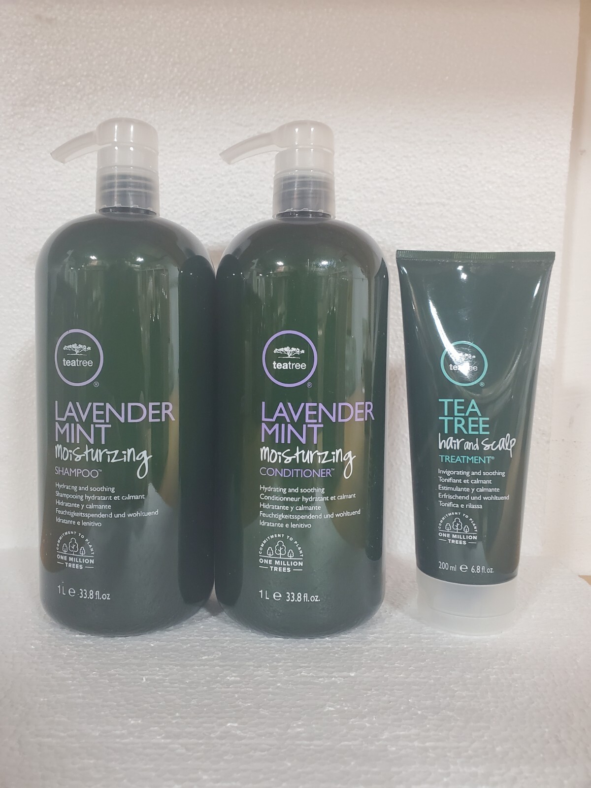 Paul Mitchell Lavender Mint Shampoo & Conditioner 33.8 oz w/ Hair ...