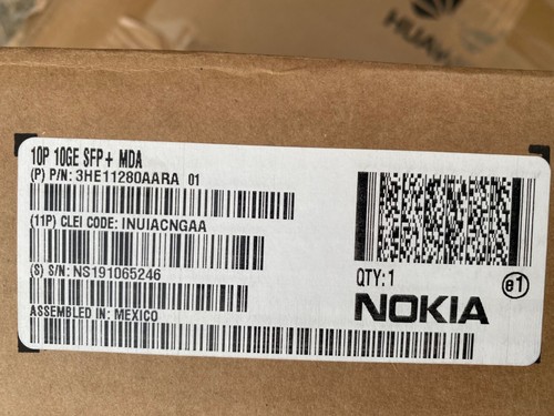 Carte Nokia 3HE11280AARA01 10P 10GE SEP + MDA | eBay