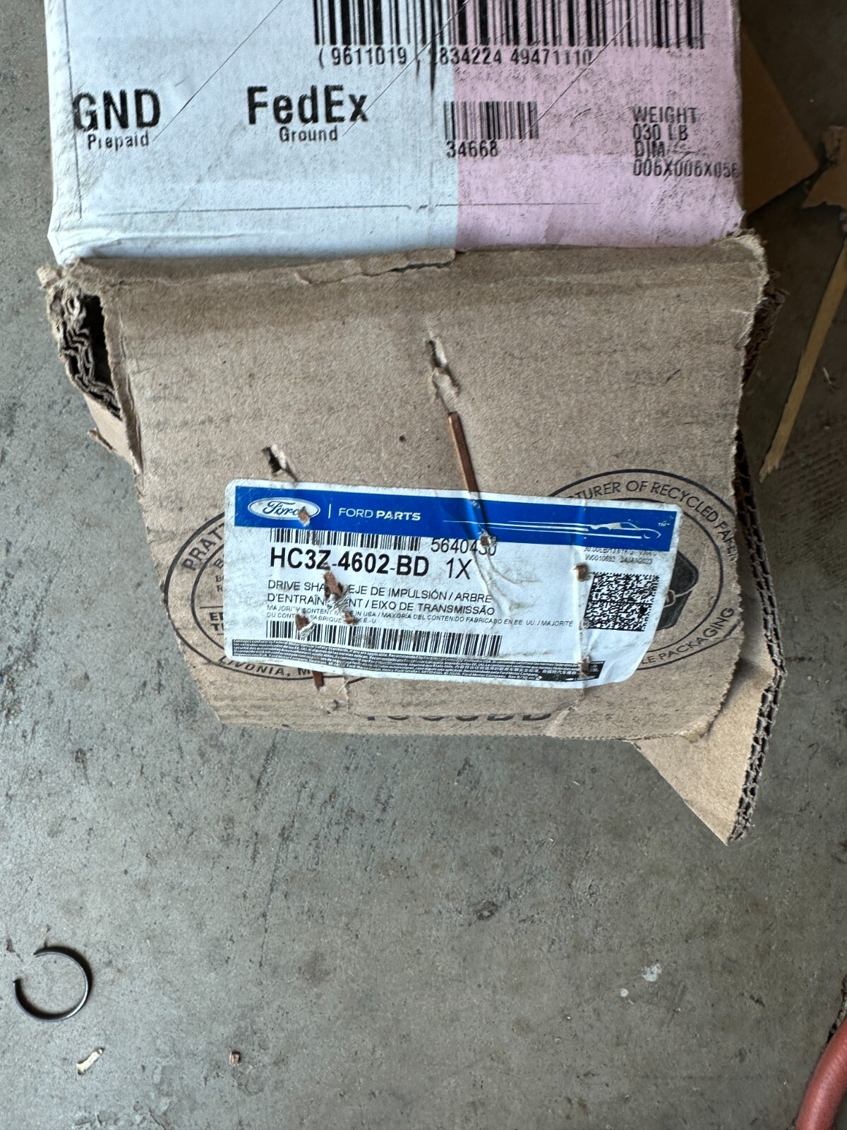 Genuine+Ford+Shaft+Assembly+-+Drive+Hc3z-4602-bd for sale online | eBay