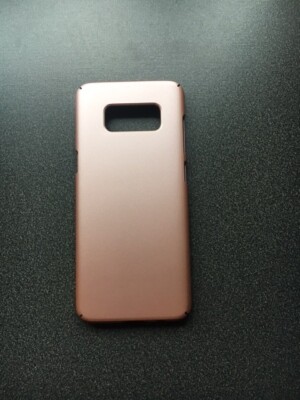 CUTE PINK ROSE METALLIC LOOKING PLASTIC GALAXY S8 CASE (#2-19) | eBay