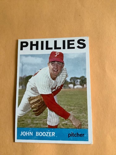 1964 Topps #16 John Boozer NR-MINT Phillies EXMT | eBay