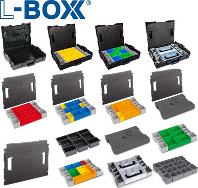 L-Boxx 102 Insetboxen Deckeleinlage Einlage Insetbox Set LBoxx Einsatz ...