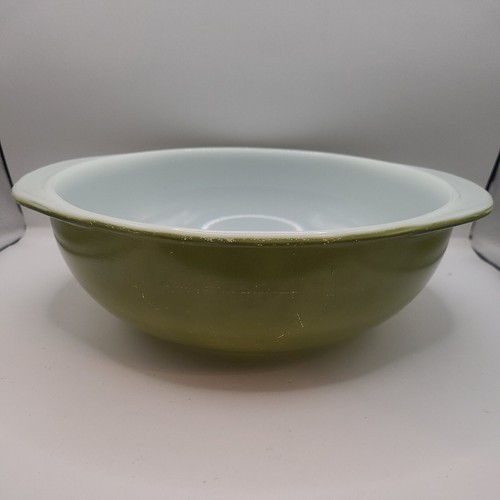 Vintage Pyrex Verde Green (024) 2 Qt. Ovenware Casserole Bowl No Lid ...