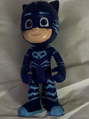 Pj MASKED CATBOY Blue & Green 3.5” Action Pose-able Figure Toy RARE (T ...