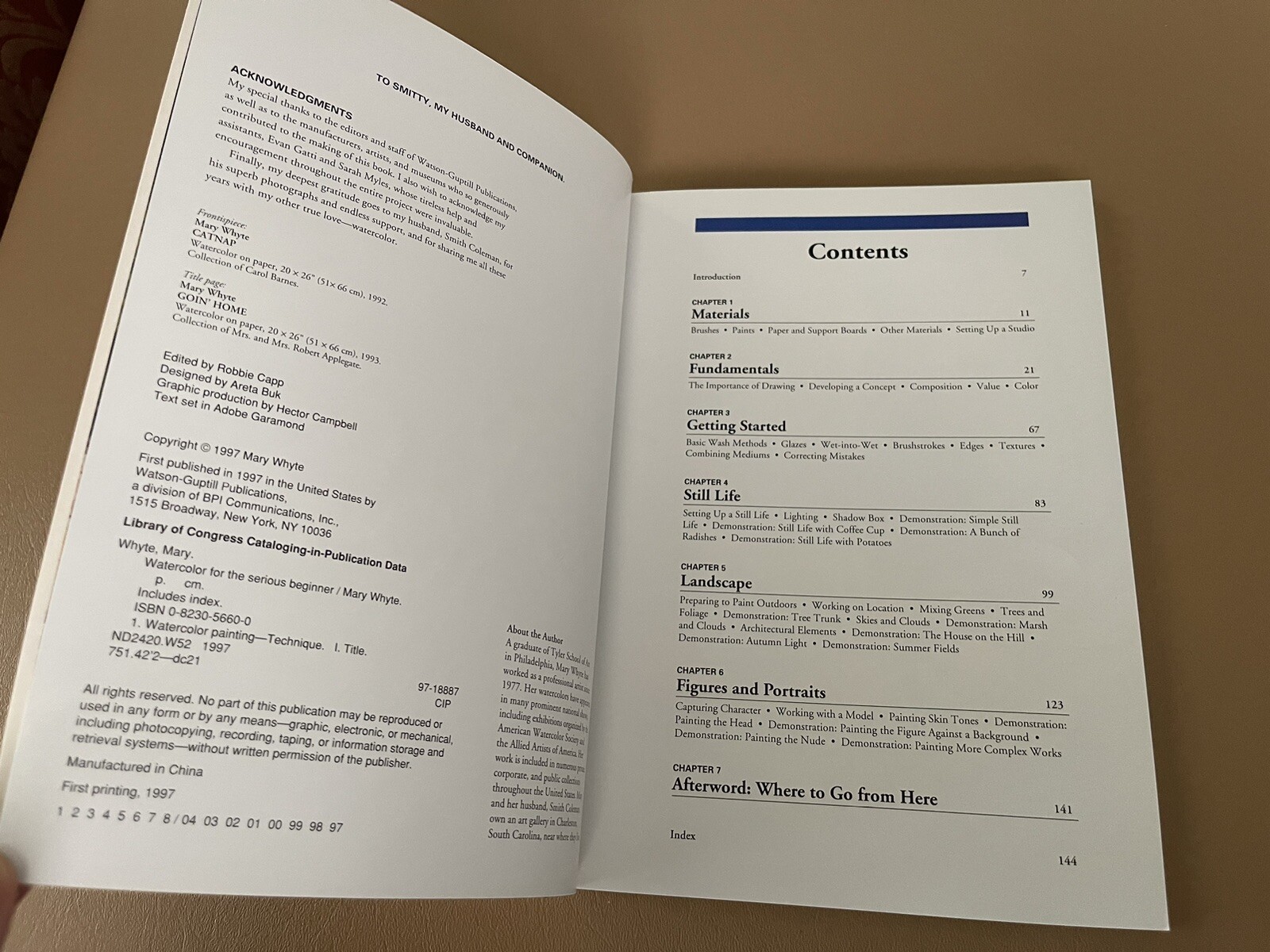 Watercolor for the Serious Beginner : Basic Lessons in Becoming a Good ...