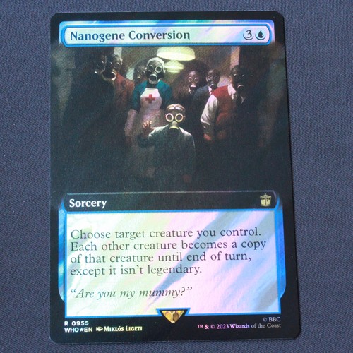 MTG Doctor Who (WHO) Rare Nanogene Conversion (Extended Art) (Surge ...