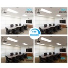 2x4 LED Flat Panel Light, 75 Watt Drop Ceiling Lights Fixture Indoor ...