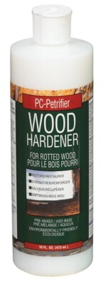 PC-Petrifier 164440 White Paintable Indoor/Outdoor Wood Hardener 16 oz ...