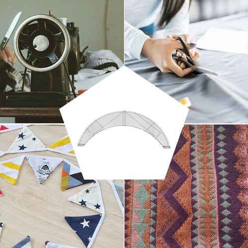 Quilting Ruler Tablecloth Braided Twist Template DIY Sewing Craft (12 ...