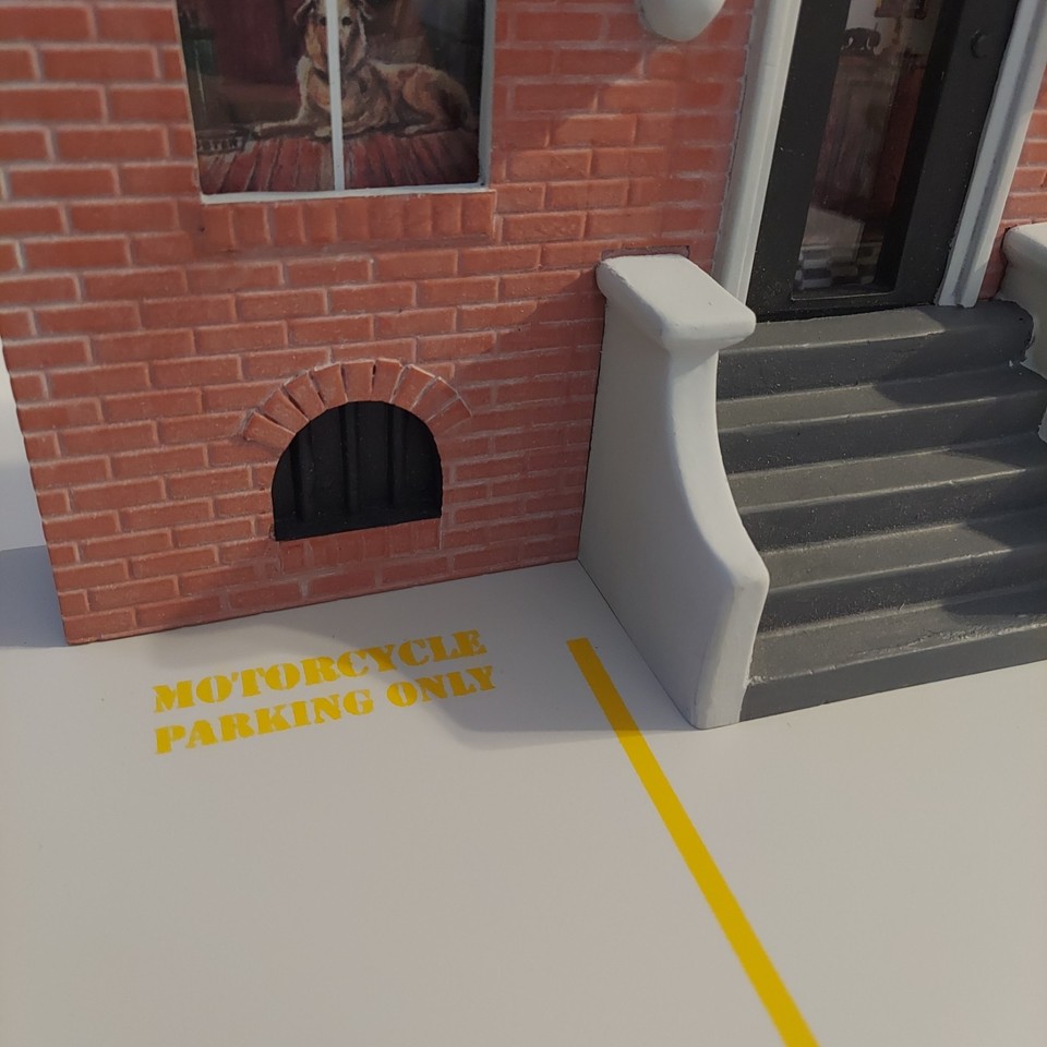 Harley Davidson Mini Police Station Display Set 1996 97898-97V, No Box ...