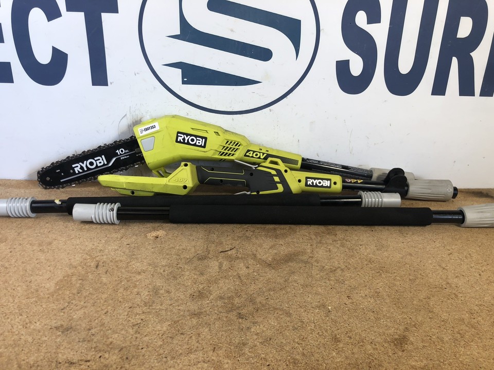 RYOBI RY40051 40V 10" Pole Saw Cordless(Tool-Only) | eBay