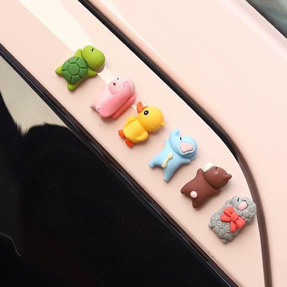 6pcs/set Cute Animal Car Interior Decoration Cute Car Dashboard ...