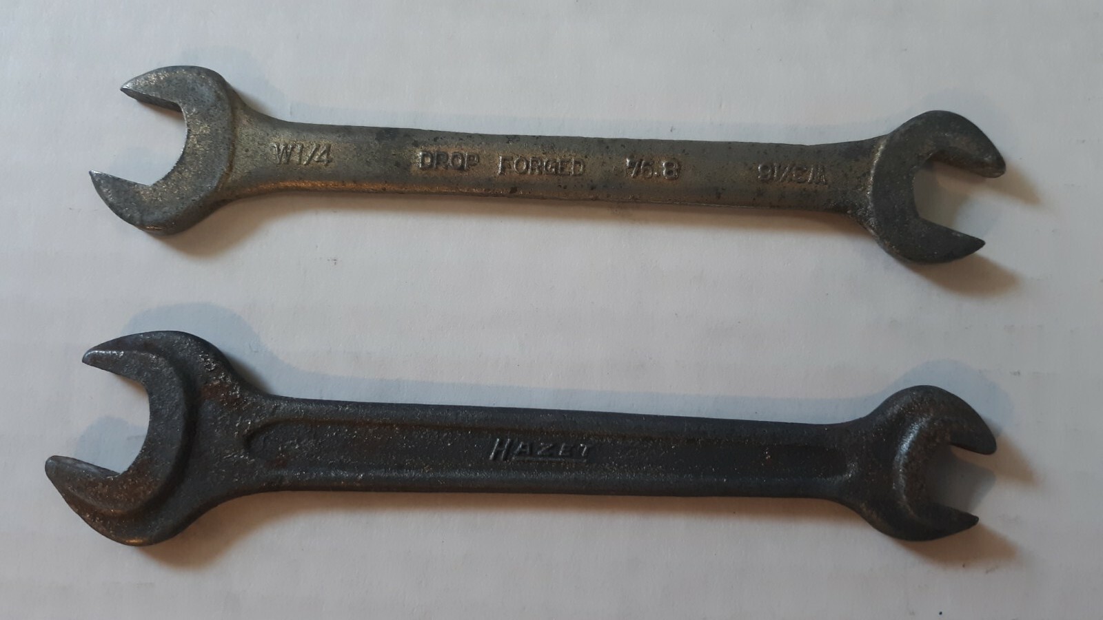 NTK & Hazet V-10 wrench Drop Forged 10mm & 12mm Open End Wrenches ...