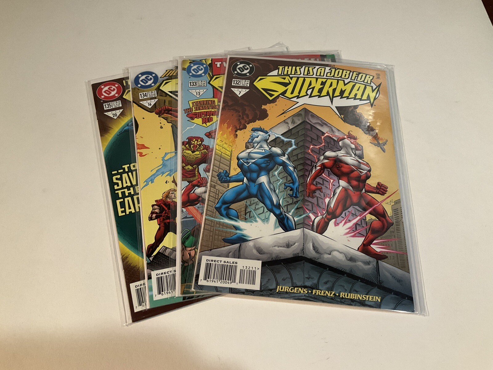 Superman 132 133 134 135 136 137 Nm Near Mint DC Comics | eBay