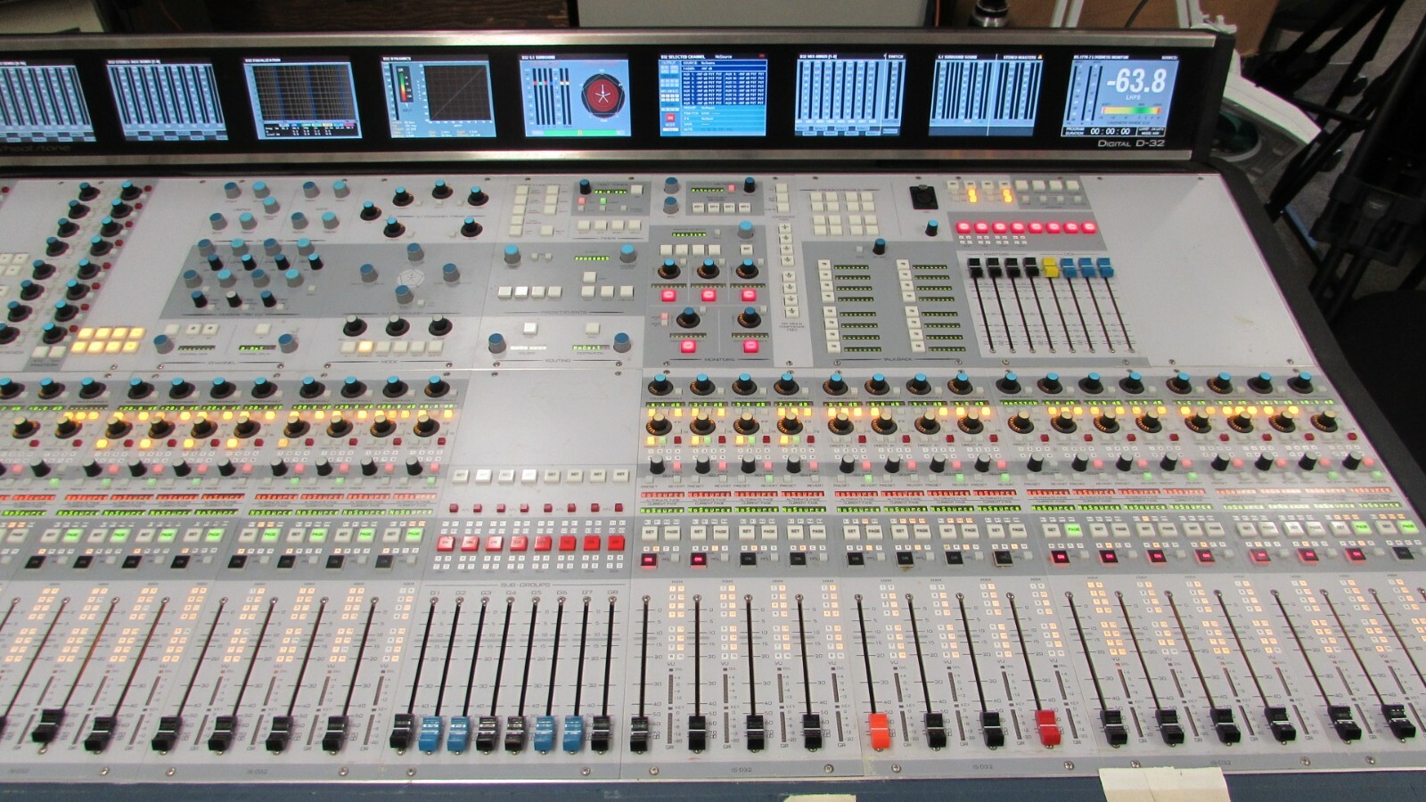 Wheatstone D-32 Digital Audio Console with (2) Power supplies ...