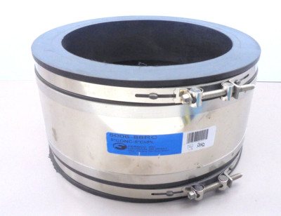 8-in Fernco 5006-88RC Banded Pipe Coupling Concrete to Cast Iron or PVC ...