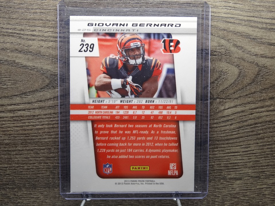 2013 Panini Prizm #239 Giovani Bernard RC | eBay