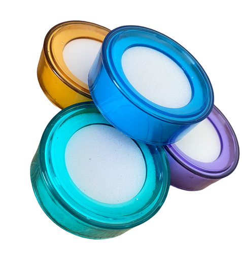 20 X Sponge Finger Damper Pad Cashier Notes Money Counting Stamp Bag ...