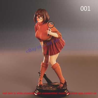 Velma Woman 1/8 Scale Unpainted Model Kit Unassembled 3D Printing 21cmH ...