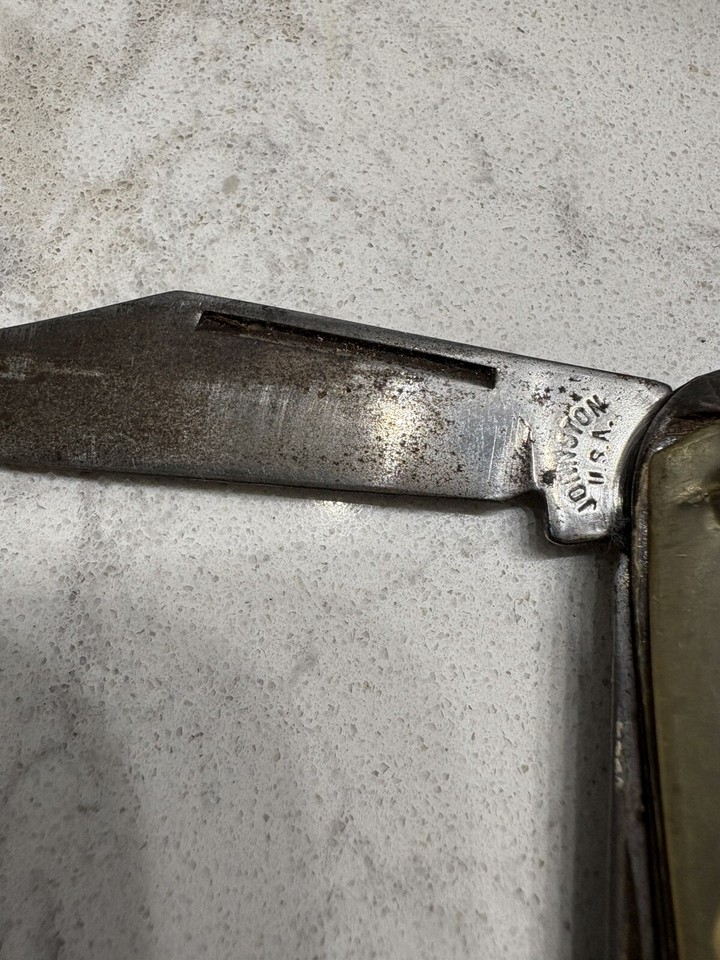 Vintage Johnston Novelty Nude Risque Pinup Girls Folding Pocket Knife ...