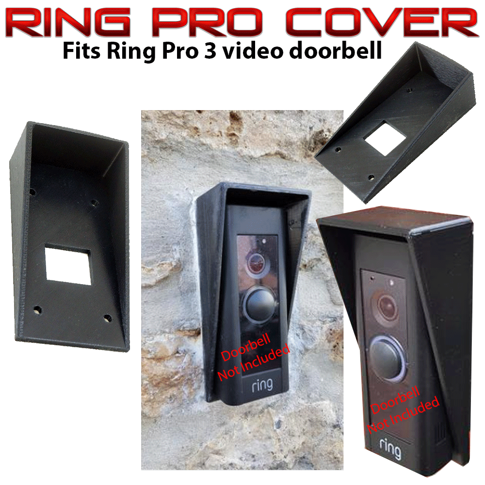 Rain, Snow, Sun Protection Hood Cover for Ring Pro Video Doorbell | eBay