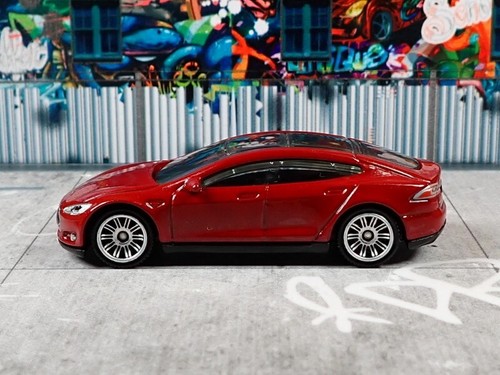 MATCHBOX / Tesla Model S (Metallic Red). | eBay