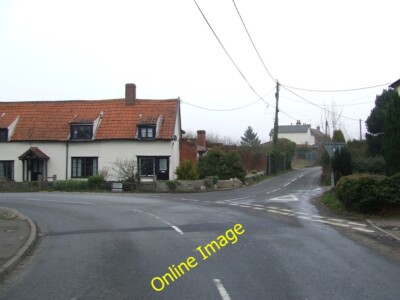 Photo 6x4 Road Junction Raydon Road junction at Raydon, Suffolk. c2013 ...