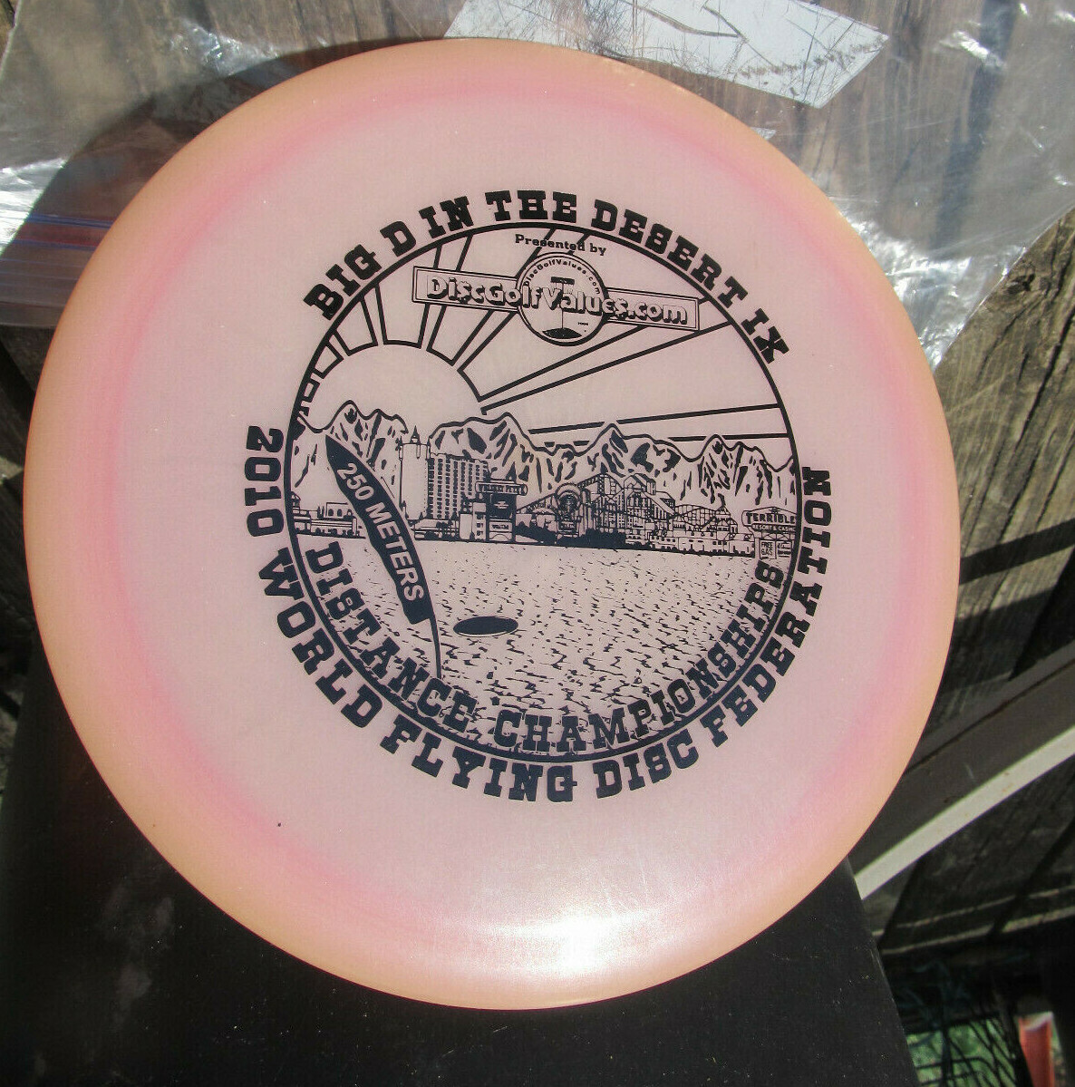 Innova glo RARE PFN ~ PATENT # OLD CAL MOLD Purple GLOW test TeeBird ...