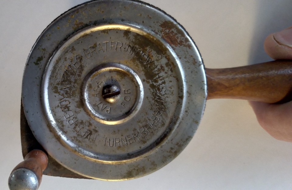 Rare Antique EVER READY TURNER BRASS WRKS Mechanical Nutmeg Grater ...