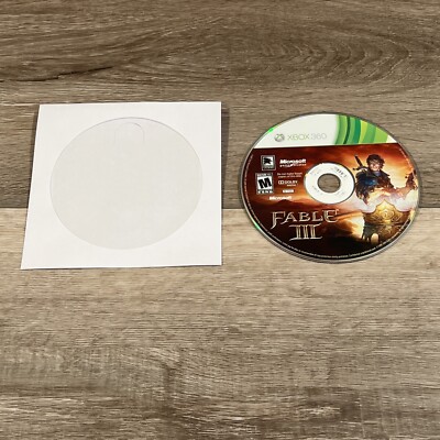 Fable 3 - Microsoft Xbox 360 - Game Disc Only 885370164237| eBay