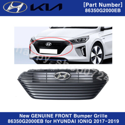 86350G2000EB New GENUINE FRONT Bumper Grille for HYUNDAI IONIQ 2017 ...