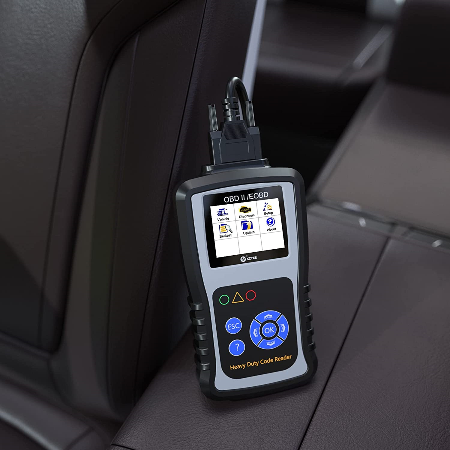 24V Diesel Heavy Duty Truck HD OBD All System Diagnostic Scanner Tool ...