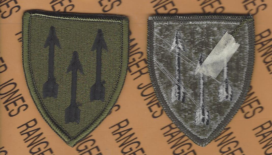 US Army Defense Atomic Support Agency DASA OD Green & Black BDU patch m/e Type 2 | eBay