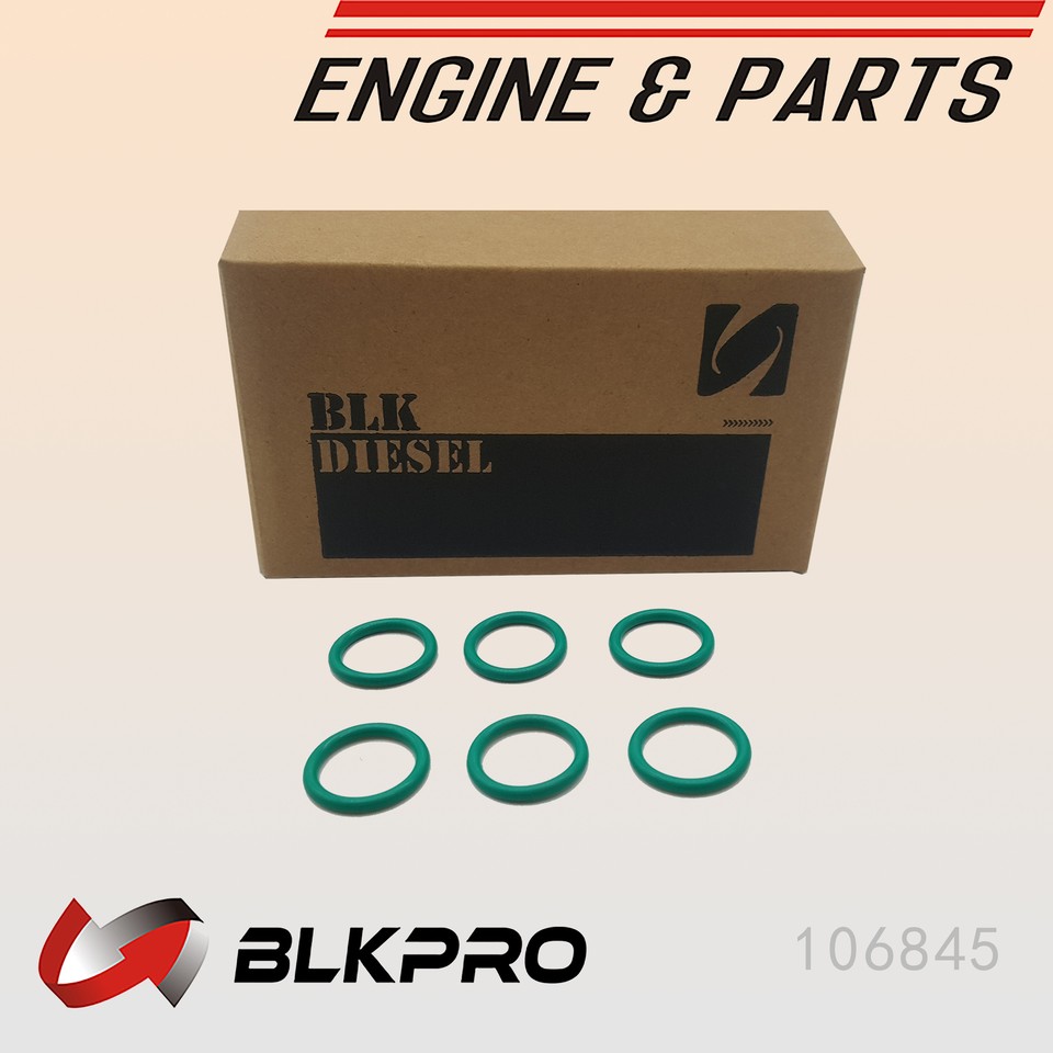 6* Injector Sealing O- Ring Seals for Dodge 5.9L Cummins 4B ISB 24V 98. ...