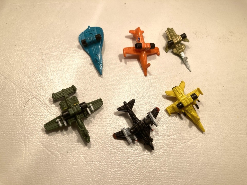 Micro Machines Military Jets Planes Lot Of 6 Thunderbolt Prowler Hornet ...