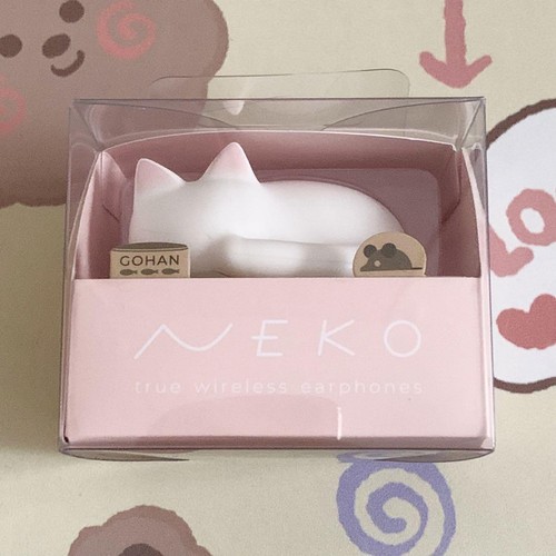 radius NEKO True Wireless Earphones Bluetooth White Cat Shaped HP ...