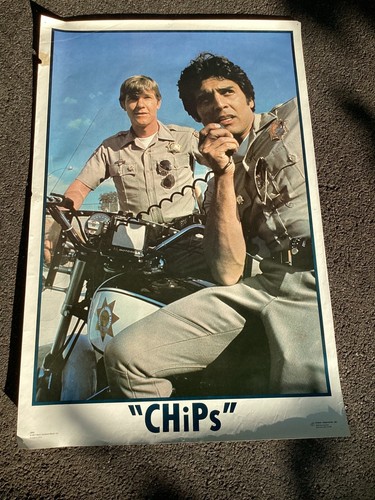 Chips Tv Poster Original Vintage California Highway Patrol Television ...
