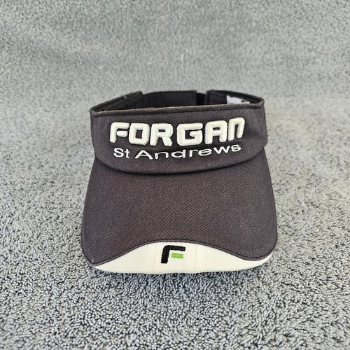 Forgan St. Andrews Visor Hat Golf Cap OSFM Adjustable Blue White Sun ...