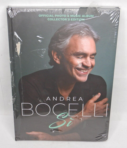 Andrea Bocelli Si Super Deluxe Edition Photo Book and Audio CD | eBay
