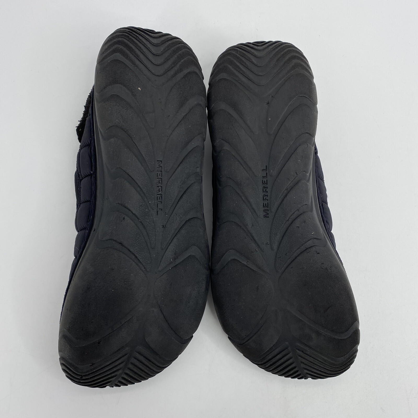 Mens 11 Merrell Hut Moc Loafer Slip-on J90731 Black Q… - Gem
