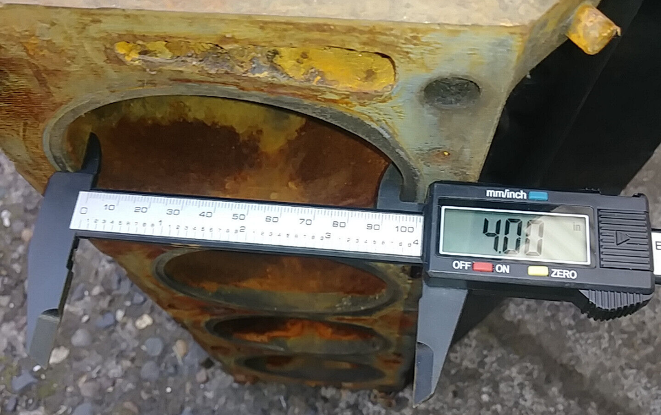 Ford FE C2AE-E Engine Block Date Code 2G18 w/Cam w/main Caps 4.00 352 ...