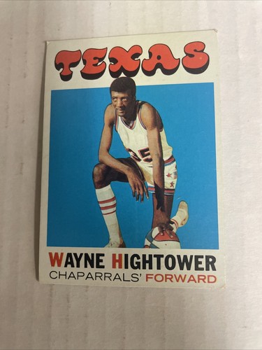 1971-72 Topps - #187 Wayne Hightower (RC) - Texas | eBay