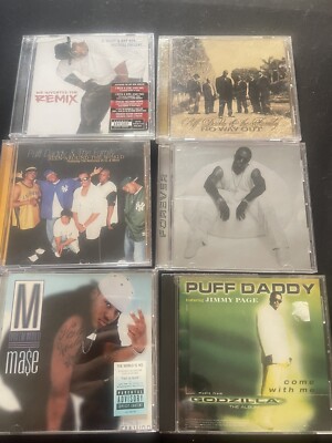 6 CDs Puff Daddy P Diddy Family Mase Remix Biggie No Way Out Forever ...