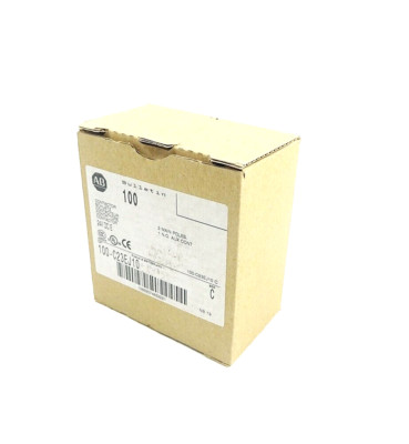ALLEN-BRADLEY IEC AB 100-C23EJ10 STANDARD CONTACTOR 23 AMP 24VDC US NEW ...