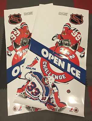 NHL Open Ice Arcade Side Art Artwork Decal Overlay Vinyl Sticker Midway ...